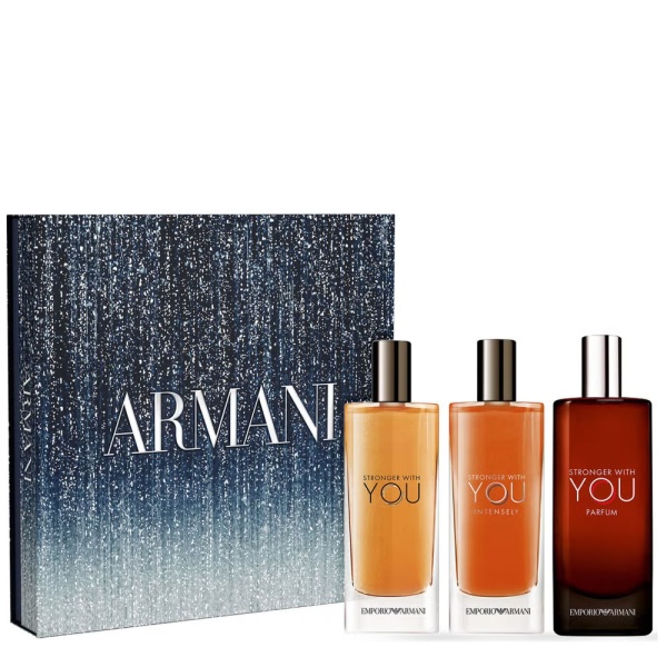 Emporio Armani Stronger With You Discovery Set 3*15ml - scentubeauty.co.uk