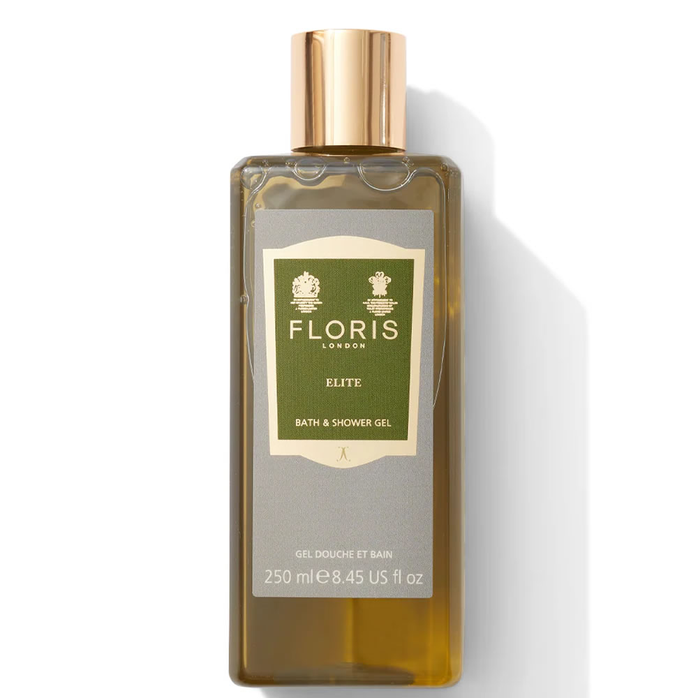 Floris Elite Moisturising Bath & Shower Gel 250ml - scentubeauty.co.uk