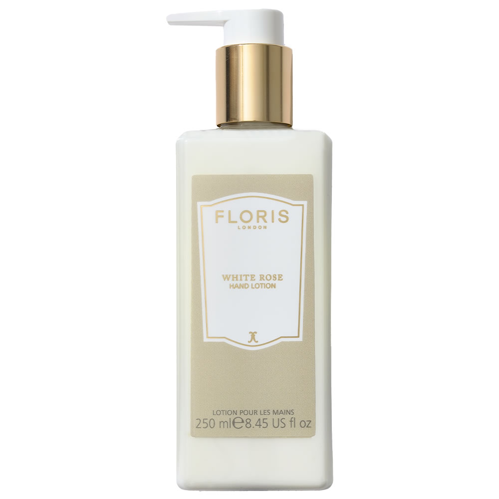 Floris White Rose Hand Lotion 250ml - scentubeauty.co.uk