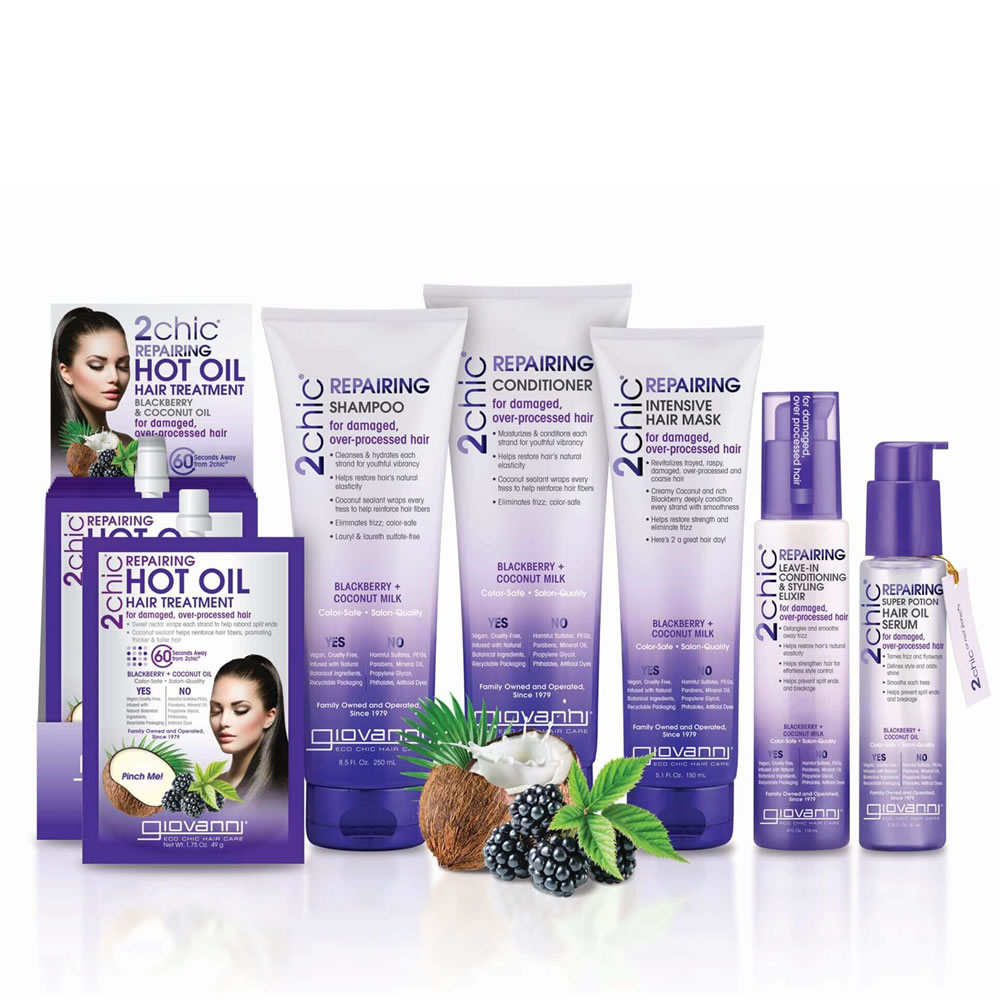 Giovanni 2Chic Repairing Intensive Hair Mask 150ml - scentubeauty.co.uk