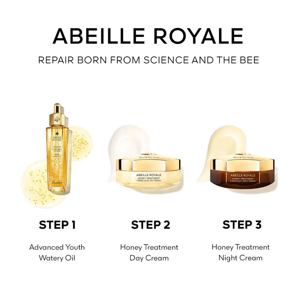 Guerlain Abeille Royale Day Cream Age Defying Programme - scentubeauty ...