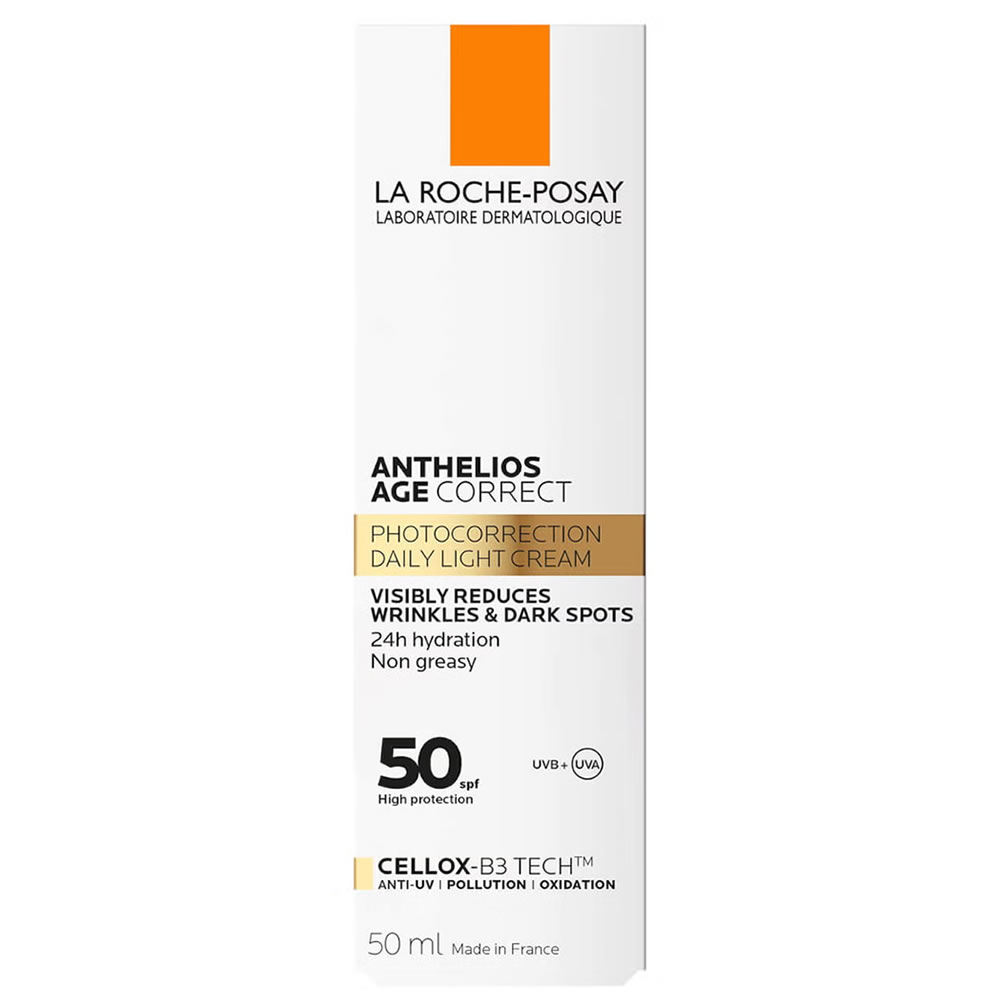 La Roche Posay Anthelios Age Correct Facial Sunscreen SPF 50 50ml ...