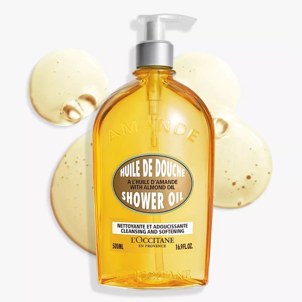 L'Occitane Almond Shower Oil | Bestselling Body Wash - scentubeauty.co.uk